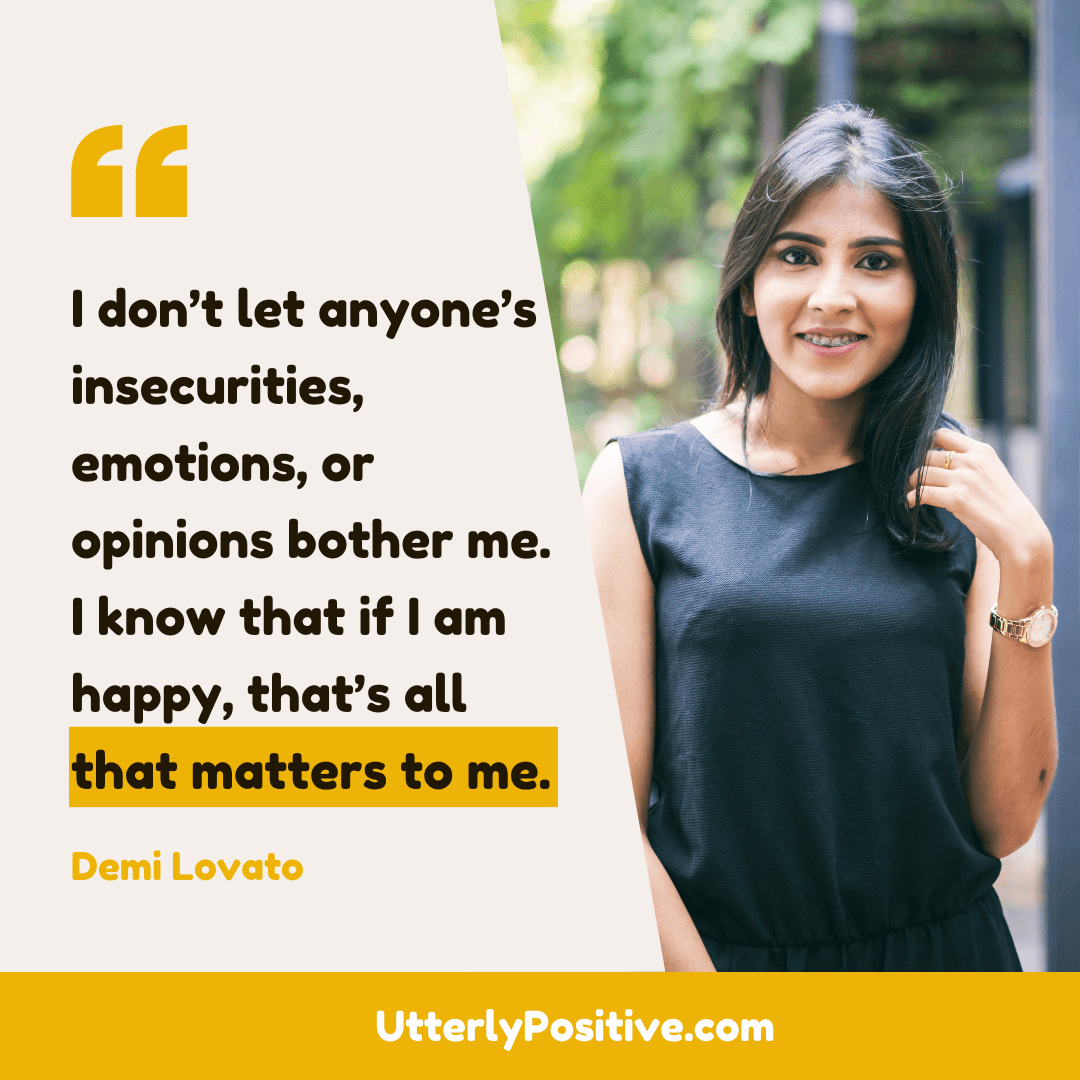 82 Positive Quotes About Being Insecure