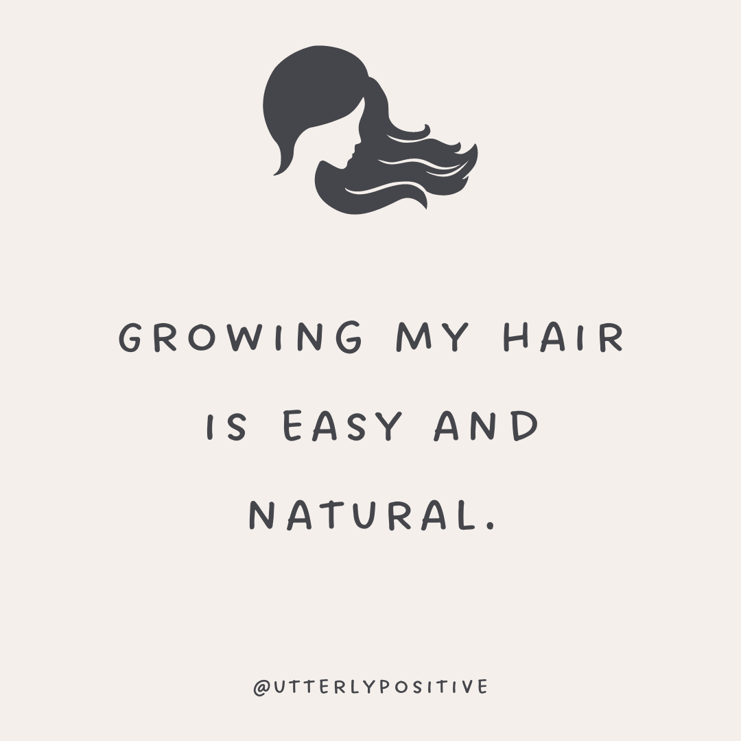 55 Positive Affirmations For Hair Growth And Health