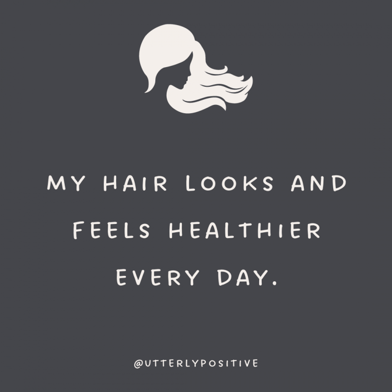 55 Positive Affirmations For Hair Growth And Health